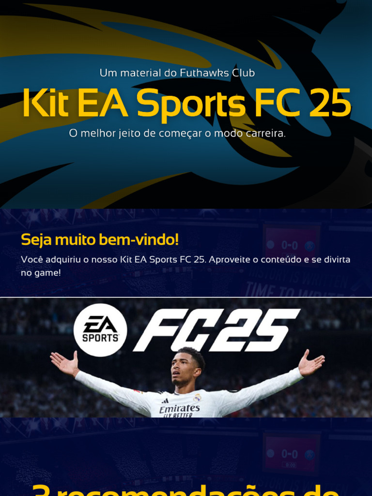 KIT EA SPORTS FC 25 | PDF | Competições de futebol | Campeonato das ...