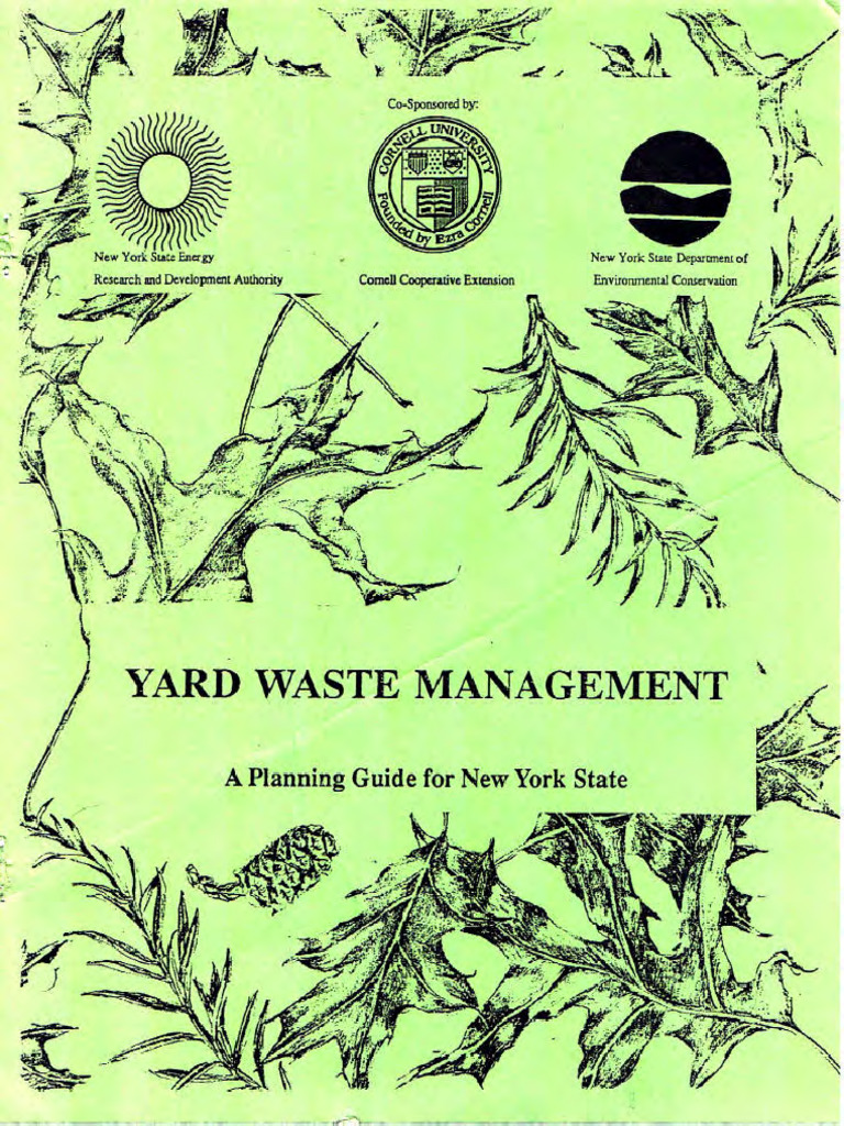 Yard Waste Management - A Planning Guide | PDF