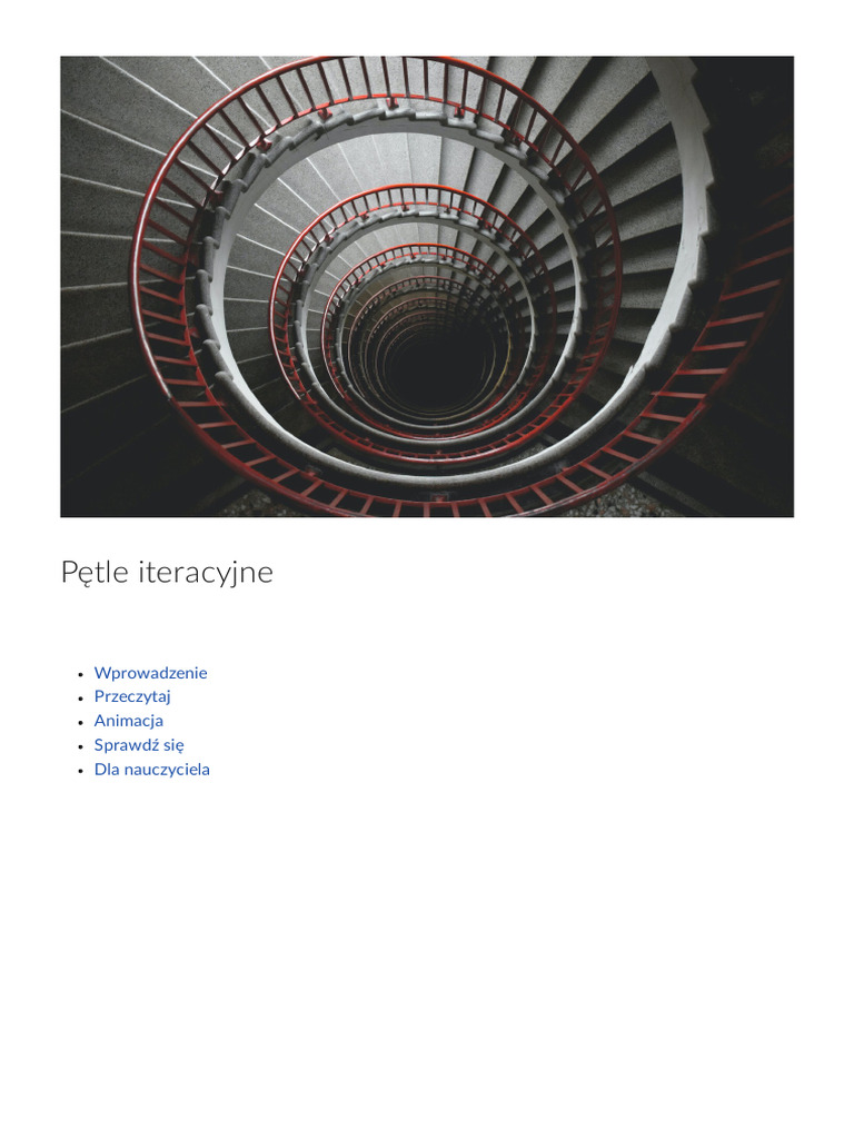 Petle Iteracyjne | PDF