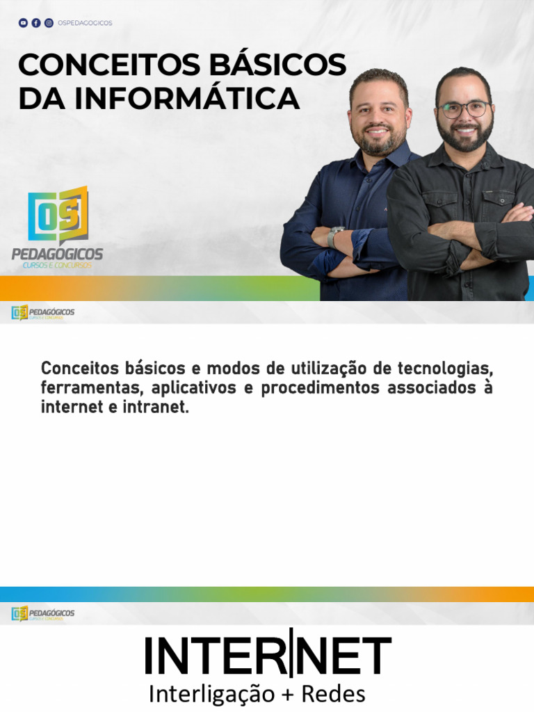 Conceitos Básicos Da Informática | PDF | Computação em nuvem | Rede de ...