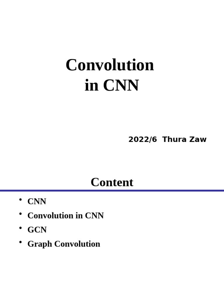 Convolution in CNN and GCN (Related Work) | PDF | Algorithms | Applied ...