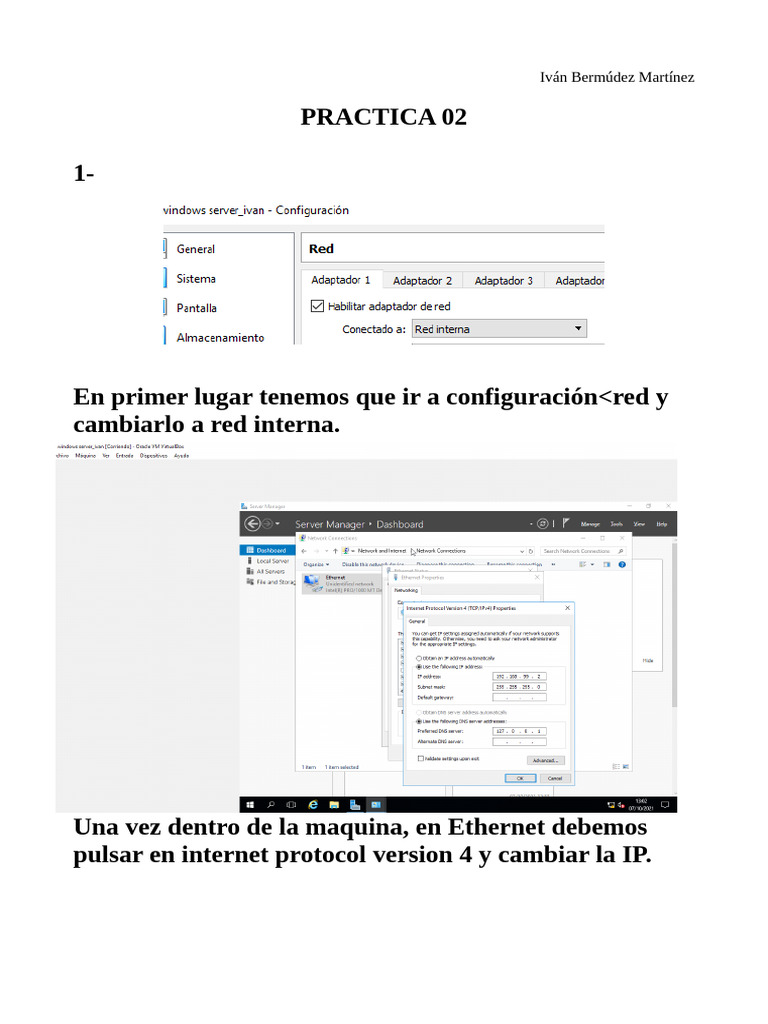 Practica02 IvanBermudezMartinez | PDF | Informática | Tecnología