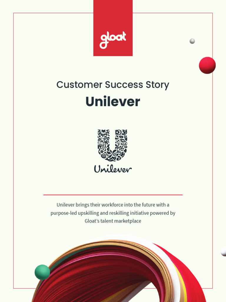 Unilever's Talent Marketplace Success Story | PDF | Unilever | Goal
