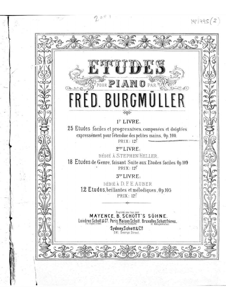 Burg Muller | PDF