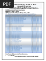 Architectural - Drawing List | PDF | Drawing | Civil Engineering