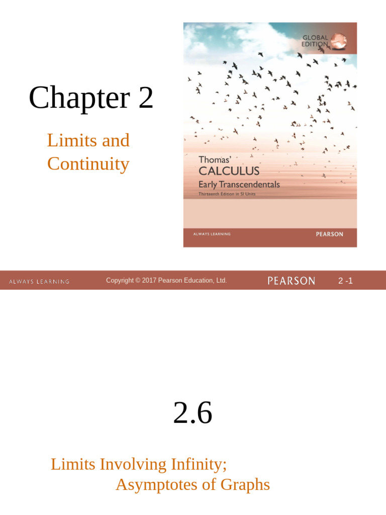Chapter 2 Sec. 2.6 | PDF | Asymptote | Mathematical Concepts