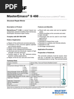 Masteremaco Application Guide | PDF | Concrete | Corrosion