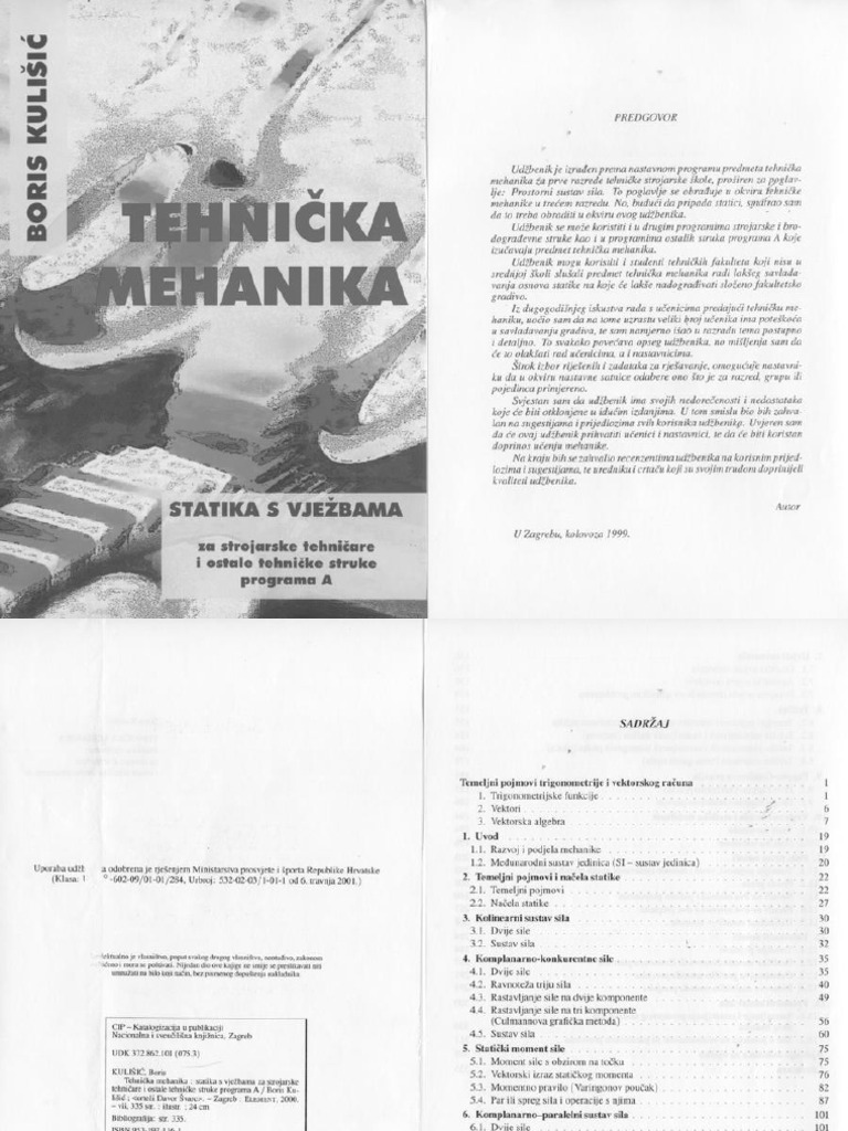 Tehnicka Mehanika PDF Free | PDF