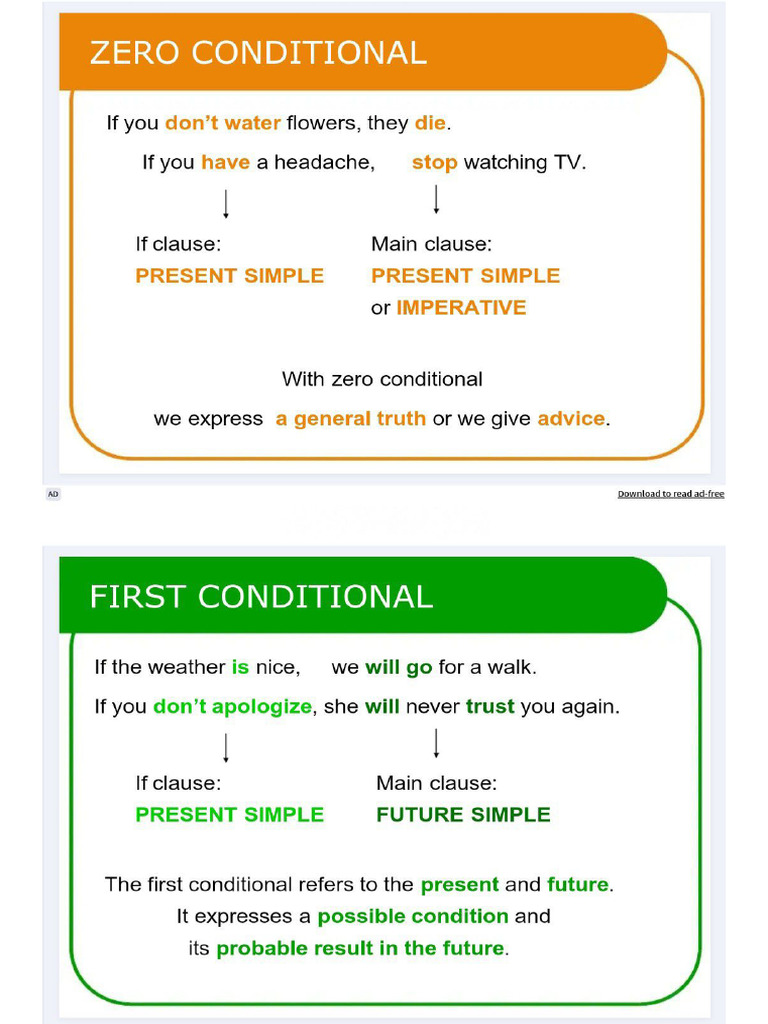 Conditionals | PDF