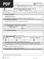 FPJ 11 Informe Investigador de Campo V 0 PDF | PDF | Derecho