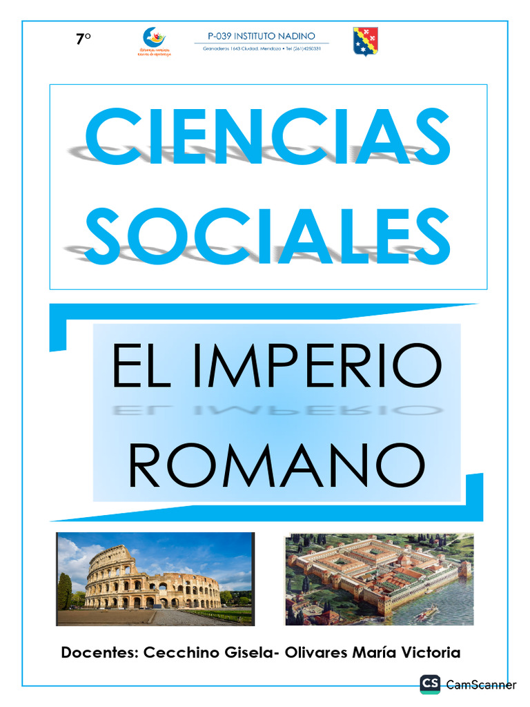 Material Didáctico - El Imperio Romano | PDF