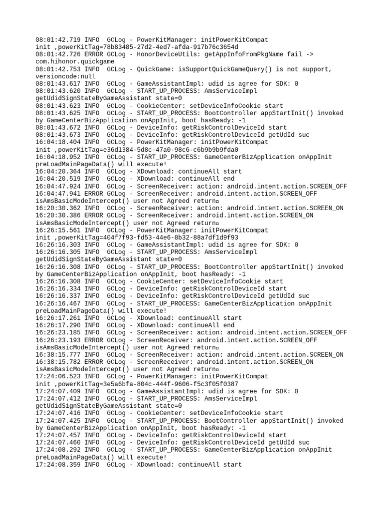 PowerKitManager Initialization Logs | PDF | Business | Computers