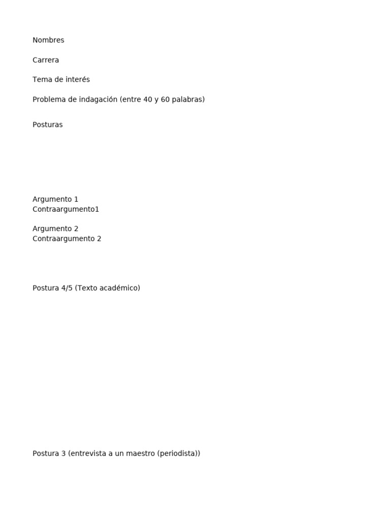 Argumentos y Contraargumentos en La Oralidad | PDF | Periodismo ...