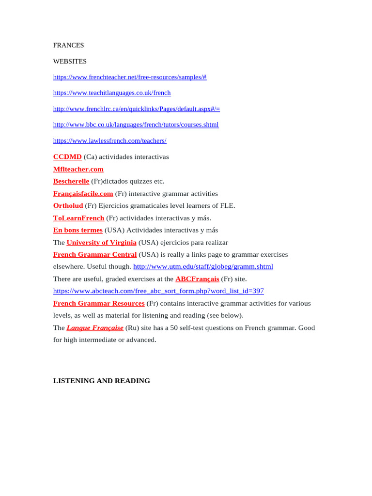 FRANCES01 | PDF | French Language | Dictionary