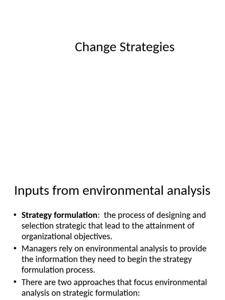 Chapter-4 Strategy Formulation | PDF | Strategic Management | Swot Analysis