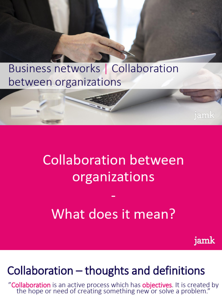 3 Collaboration Between Organizations | PDF | Performance Indicator ...