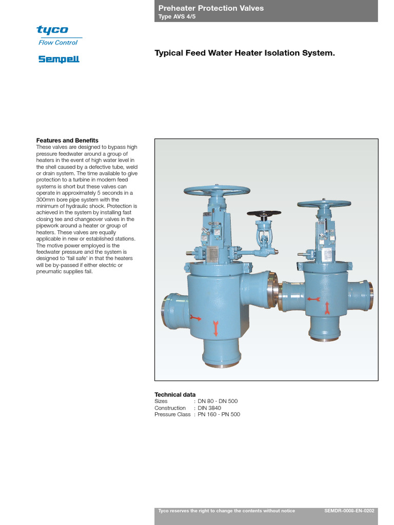 Sempell AVS4-5 DIN 0202 SEMDR-0008-EN | PDF | Valve | Pump