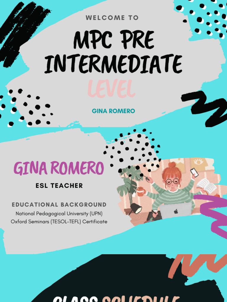 MPC PRE INTERMEDIATE English LEVEL | PDF