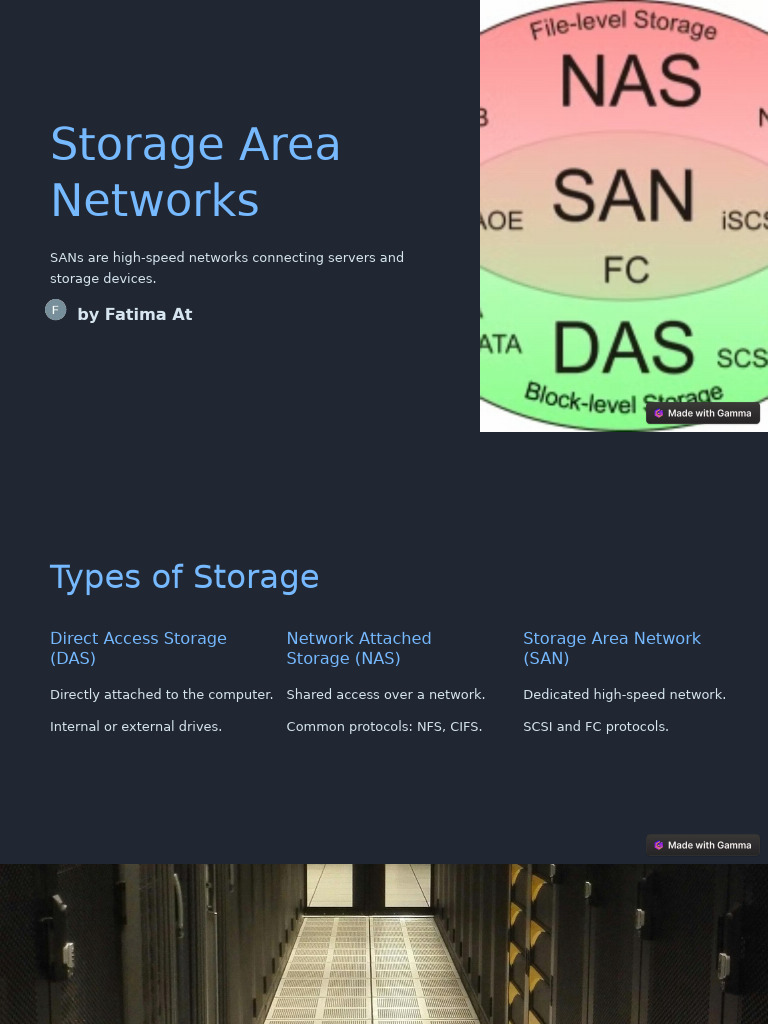Storage Area Networks | PDF | Technology & Engineering