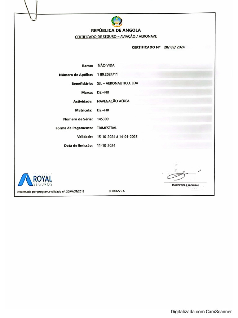 Certificat FIB | PDF