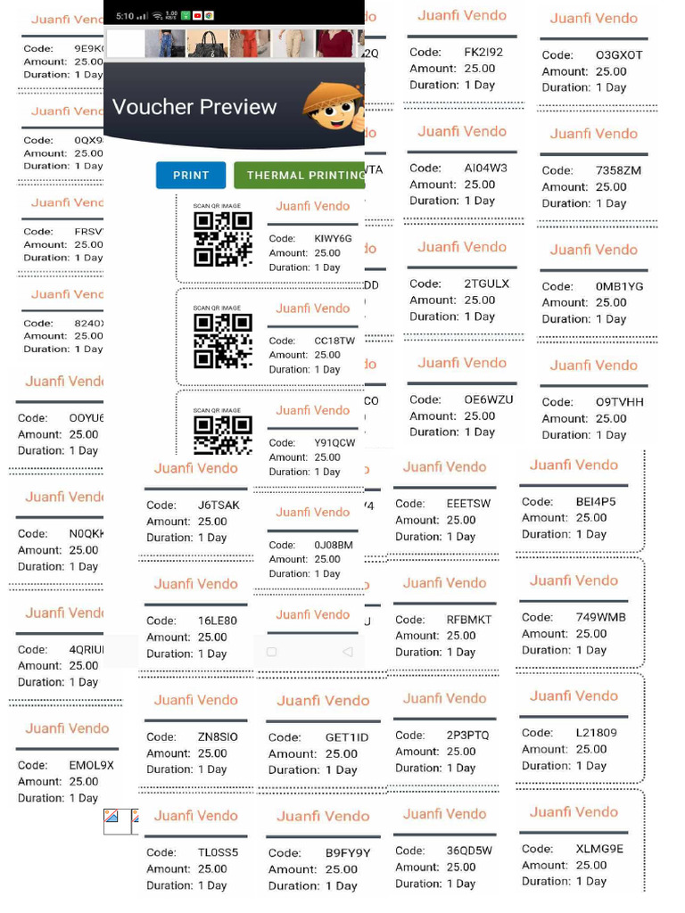 Voucher Code | PDF