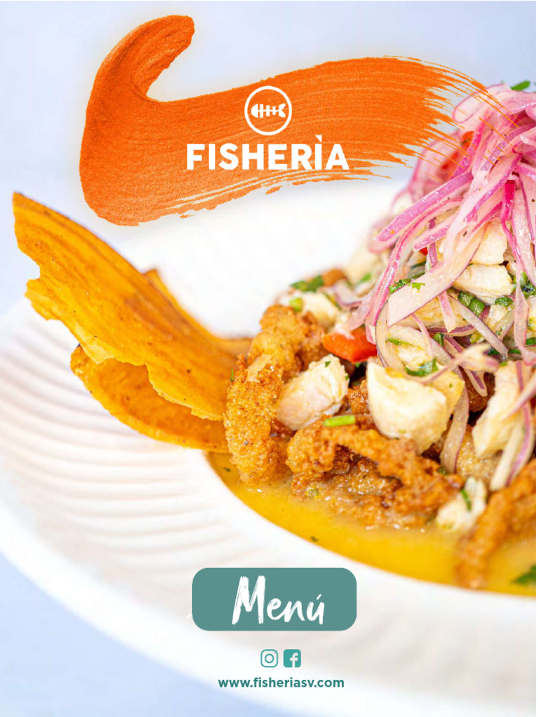 Menu Fisheria | PDF | Mariscos | Taco