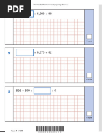 2024 KS2 Arithmetic Paper 1 | PDF | Copyright | License
