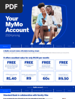 MyMo Account Pricing Guide 2025 | PDF | Debit Card | Credit Card