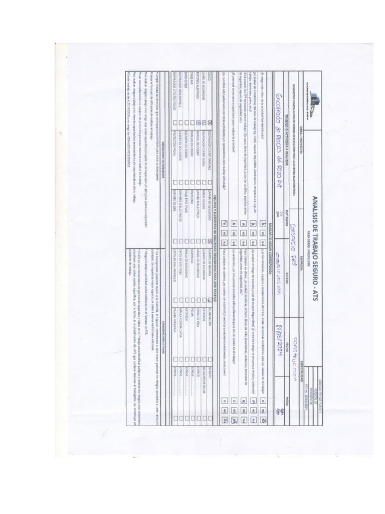 Ats-02-2 de Mayo Del 2024-Encofrado de Pozo Pit | PDF
