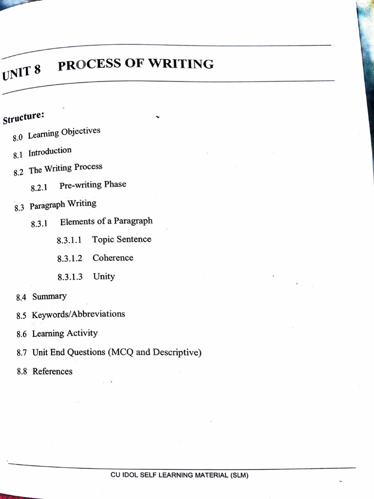Writing - Paragragh Writing | PDF | Paragraph | Human Communication