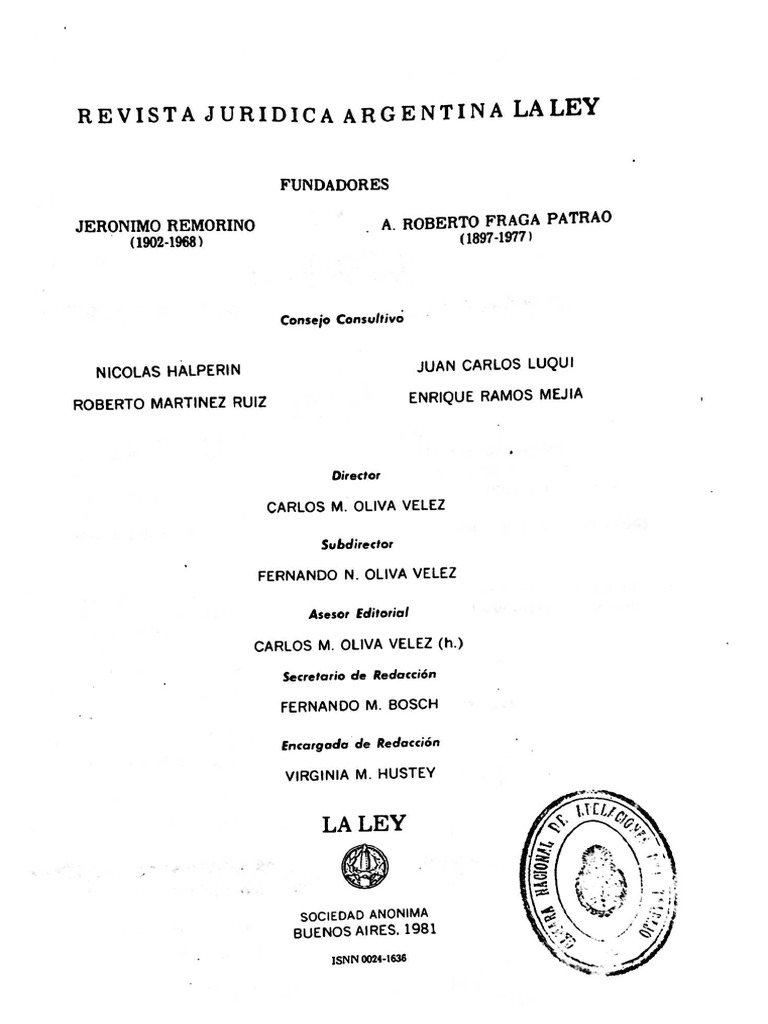 D - Aloi, Salvador C. Selsa Sa - 25-6-81 | PDF