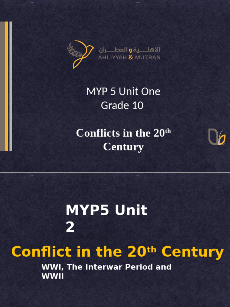 20th Century Conflicts & Ideologies | PDF | Austria Hungary | Trench ...