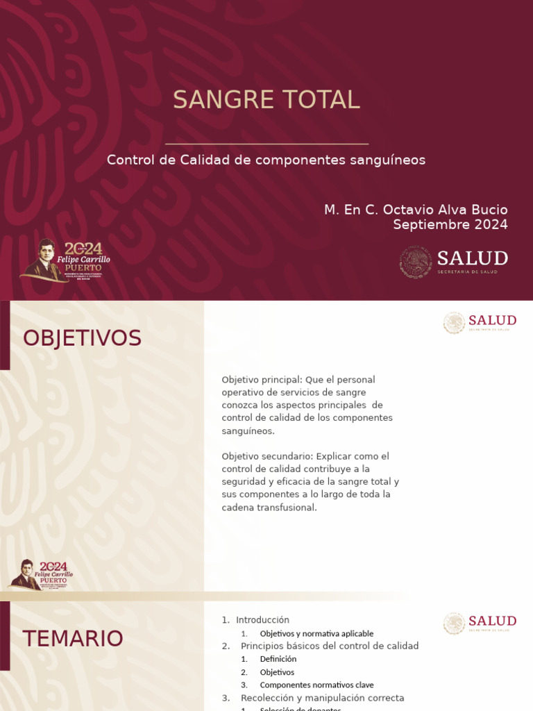 Sangre Total.-30 Sep | PDF | Transfusión de sangre | Sangre