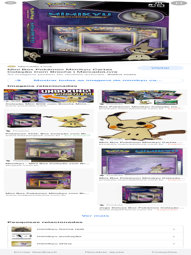Mimikyu Carta Com Broxe - Pesquisa Google | PDF | Jogos e Atividades