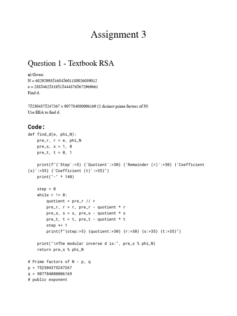 2108_-_assignment_3 | PDF | Discrete Mathematics | Number Theory