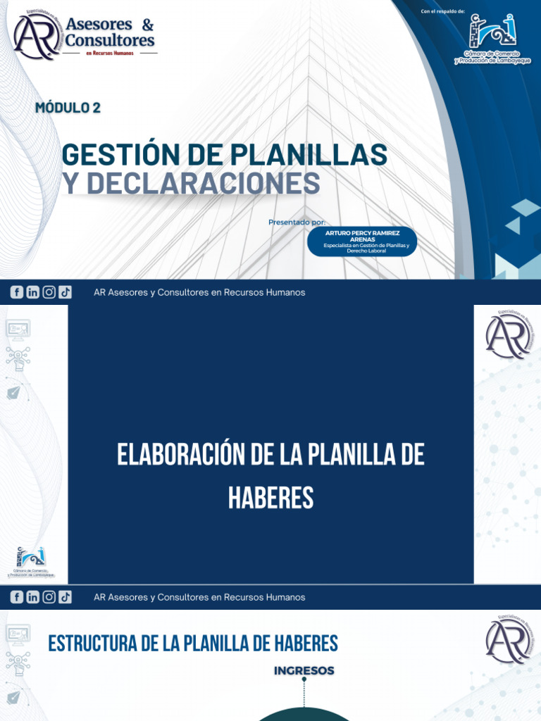 Gestión de Planillas | PDF