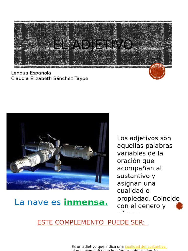 Tipos y Grados del Adjetivo en Español | PDF