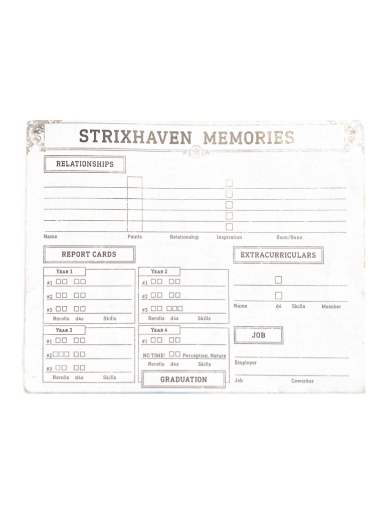 Strixhaven Memories | PDF