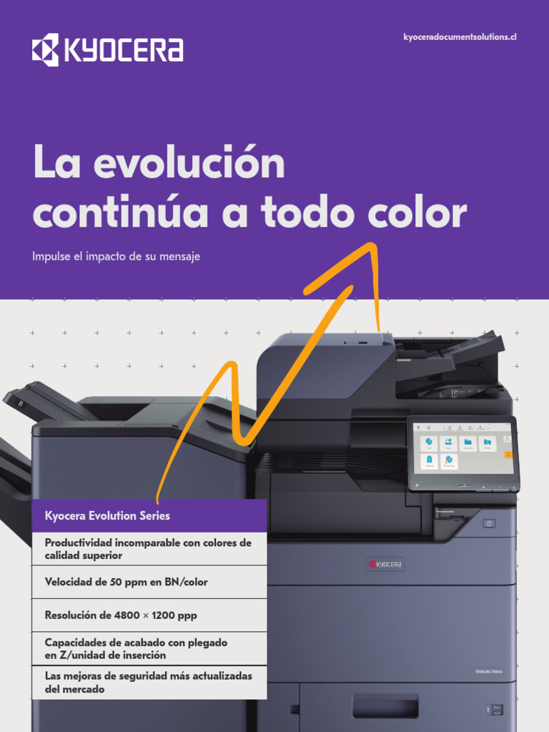 Brochure TASKalfa 5054ci SP KDCL | PDF | Impresora (Computación) | Fax