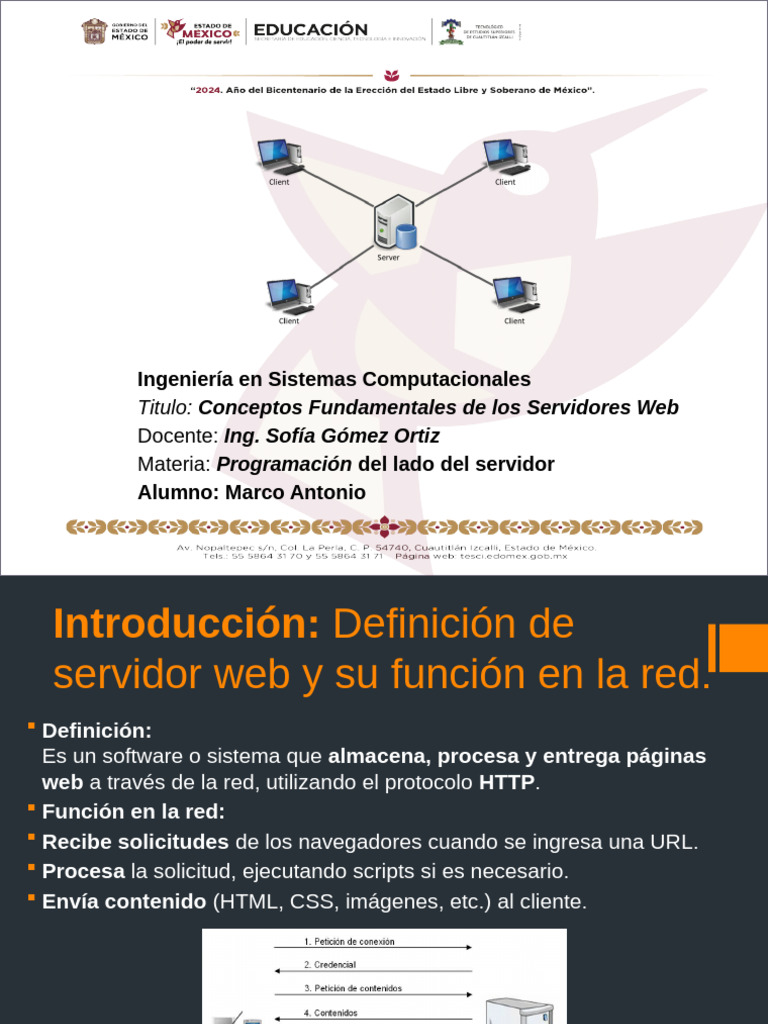 Trabajo para Entregar | PDF | Servidor HTTP Apache | Red mundial