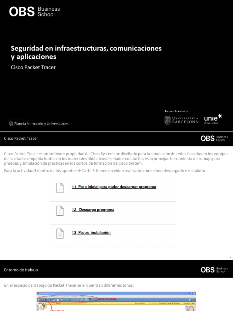 Guía de Cisco Packet Tracer | PDF | Software | Simulación