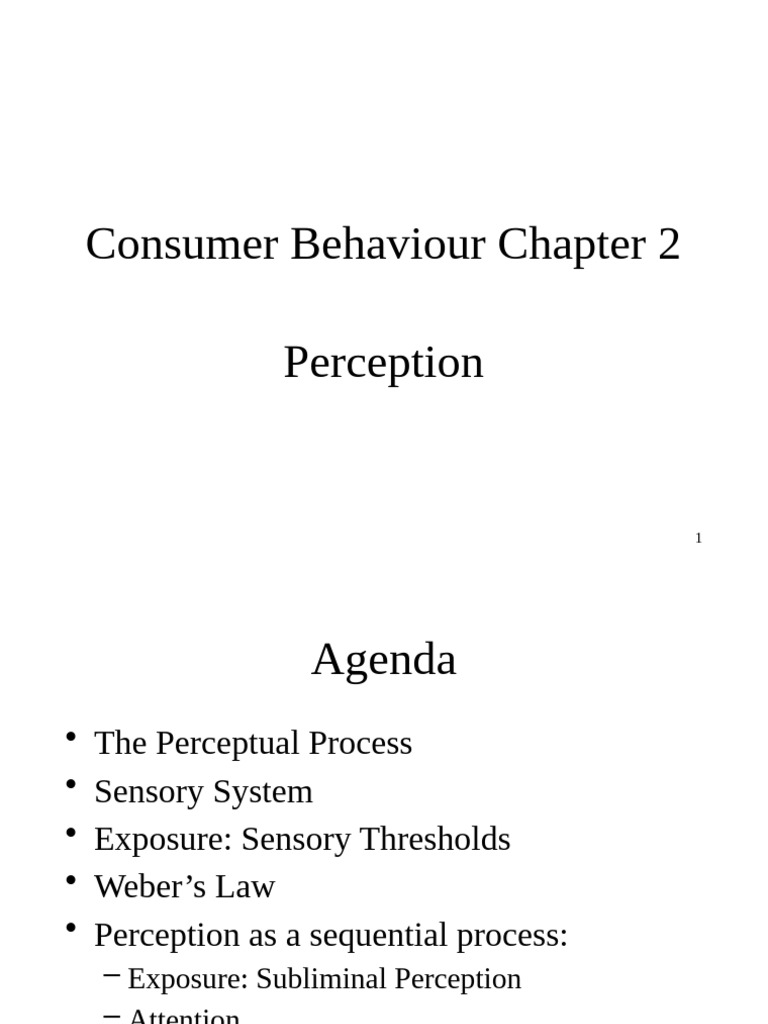 Chapter 2 Perception Remote | PDF | Senses | Perception