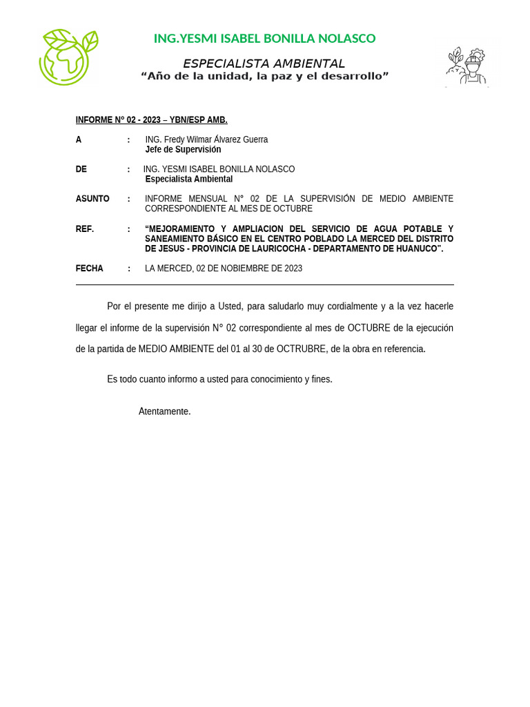 Informe Ambiental de Octubre | PDF | Residuos | Entorno natural