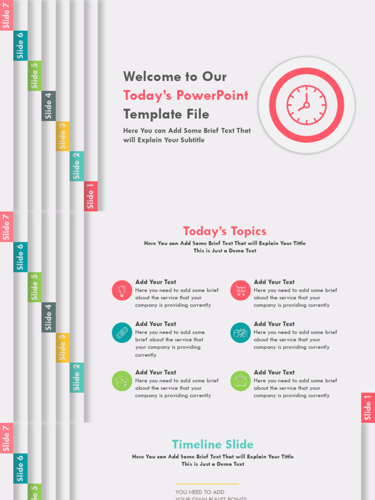 Animated Presenation Slide Template | PDF