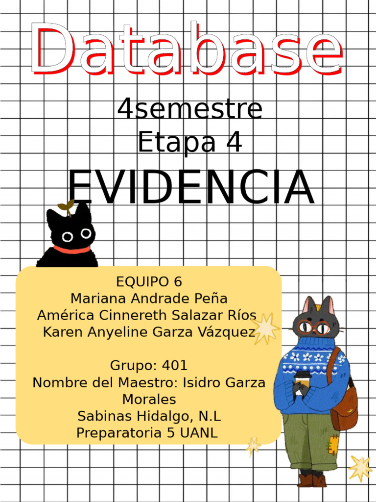 Team 6 - Ev4 - Database | PDF