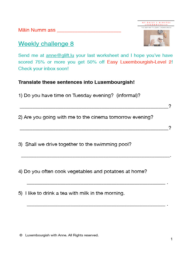 #8 Week Review | PDF