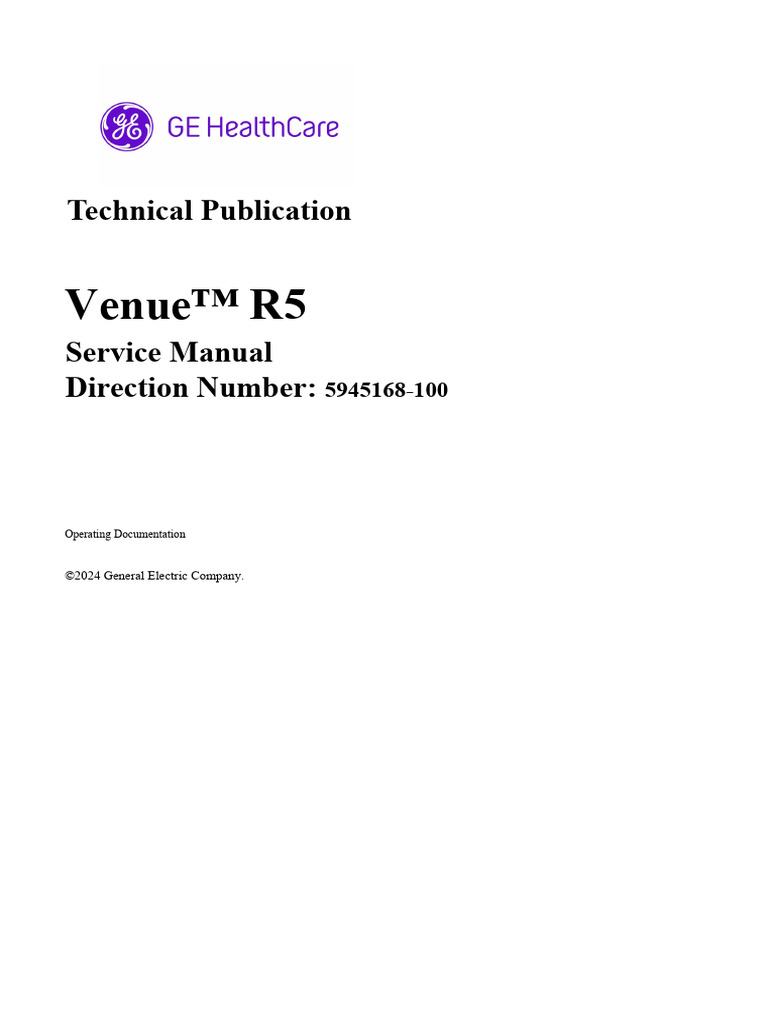 Venue R5 Basic Service Manual - SM - DOC2782487 - 2 | PDF | Computer ...