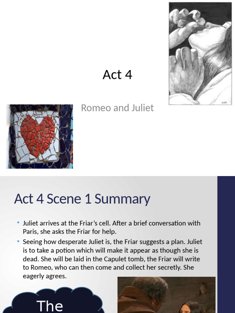 Act 4 | PDF | Characters In Romeo And Juliet | Romeo And Juliet