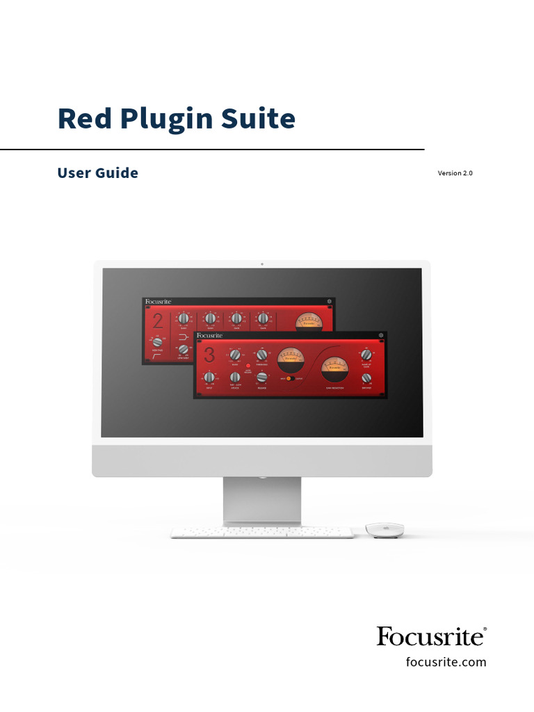 Focusrite Red Plugin Suite User Guide | PDF | Equalization (Audio ...