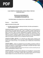 Tinciones Tipo Fundamento Finalidad Usos Gram: Tabla Comparativa: Tipos ...